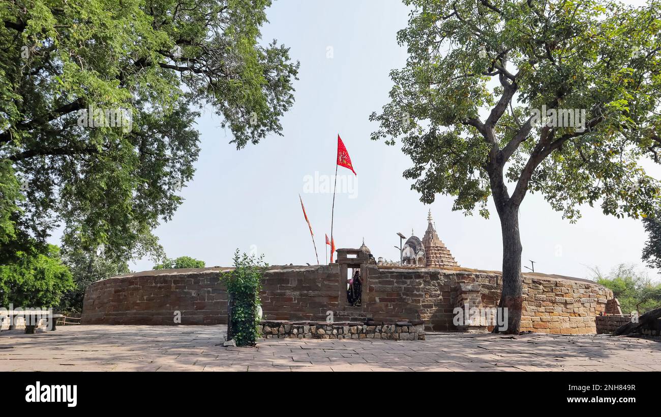 Rear of Chausath Yogini Temple, Temple was Built Early 11th Century by ...