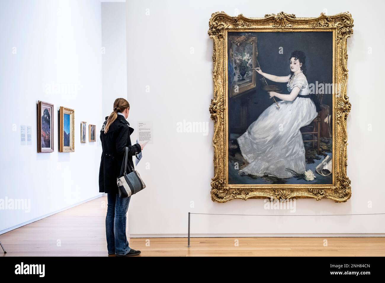 `Eva Gonzalés´ by Edouard Manet, Dublin City Gallery The Hugh Lane ...