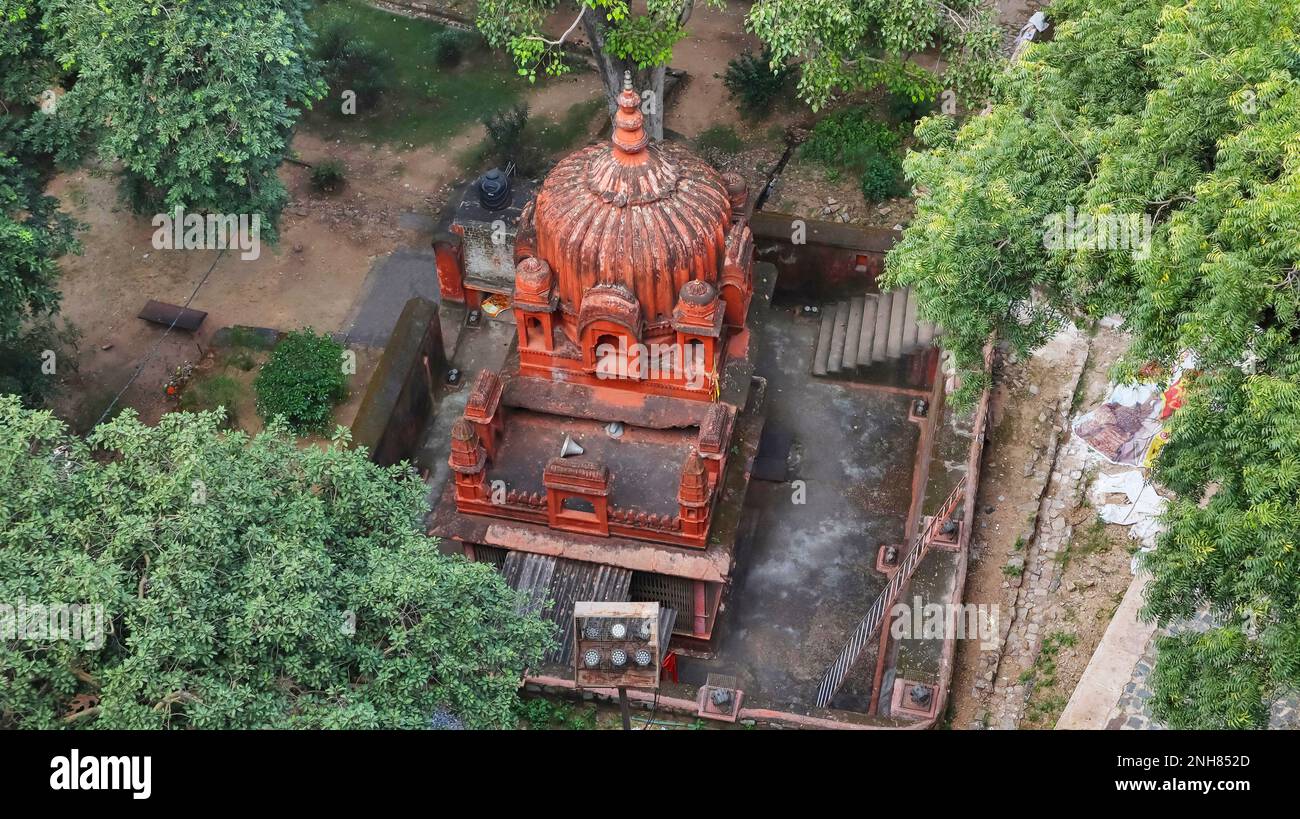 View of Shiv Mandir Built By Maratha Sardars inside Campus of Jhansi ...