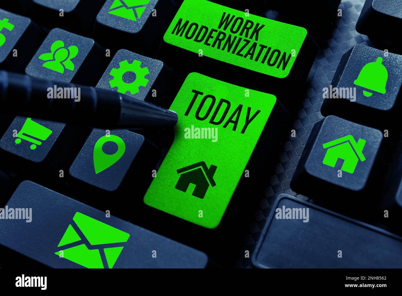 Inspiration showing sign Work Modernization. Conceptual photo changing ...