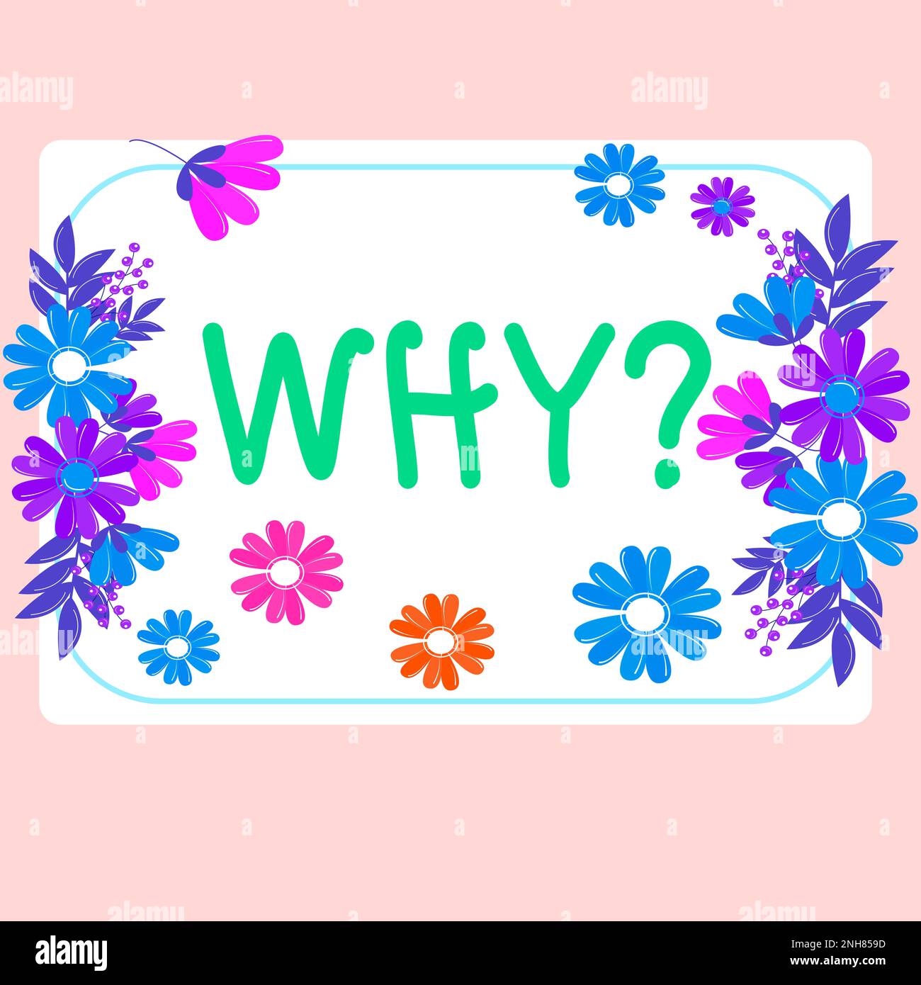 Hand writing sign Why. Conceptual photo Asking for what reason and ...