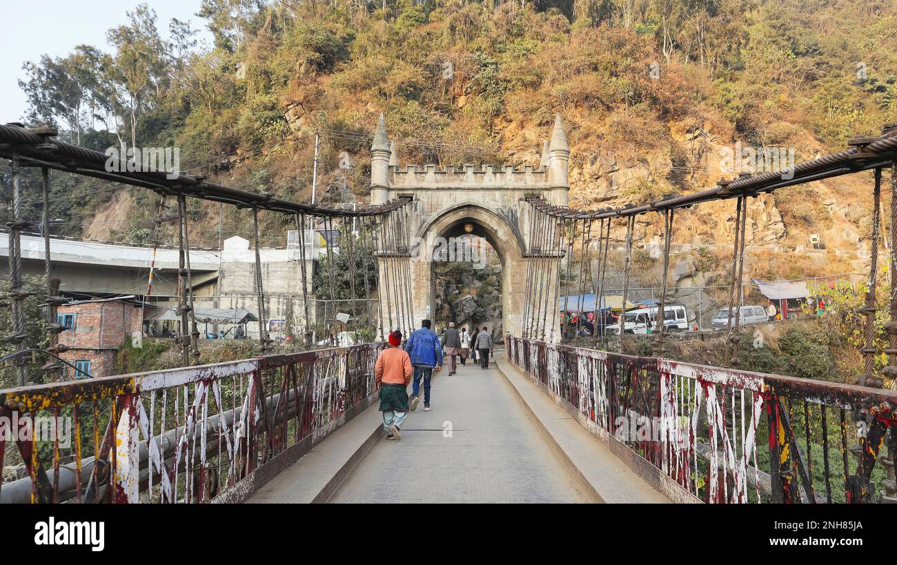 INDIA, HIMACHAL PRADESH, MANDI, December 2022, People at Victoria ...