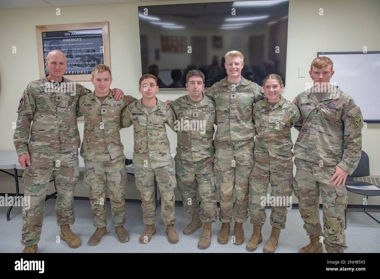 Soldiers from 11th Airborne Division; 1st Squadron, 52nd Ground Support ...