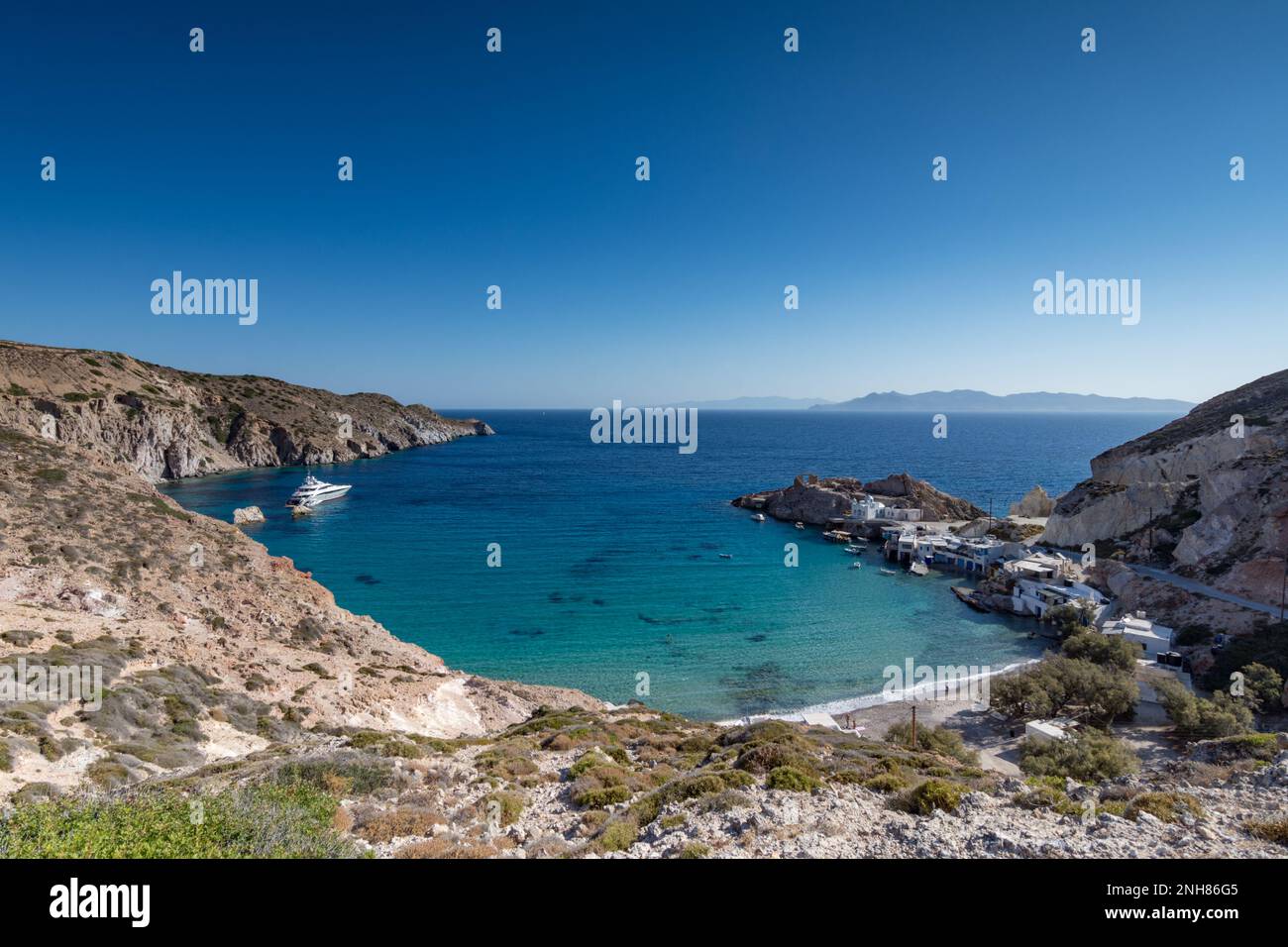 Milos popular beaches hi-res stock photography and images - Alamy