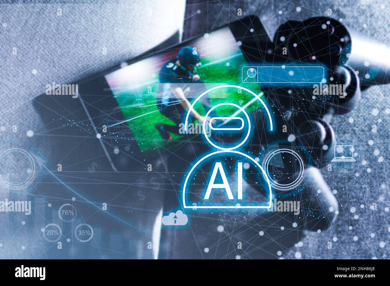 AI, Artificial intelligence, automation and modern information ...