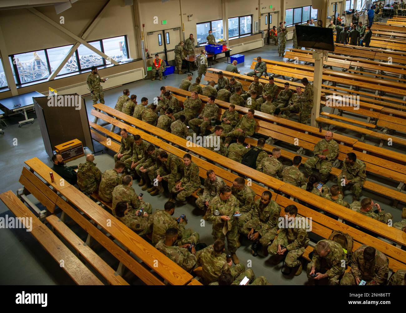 Airmen assigned to the 3rd Wing and 673rd Air Base Wing, Joint Base ...