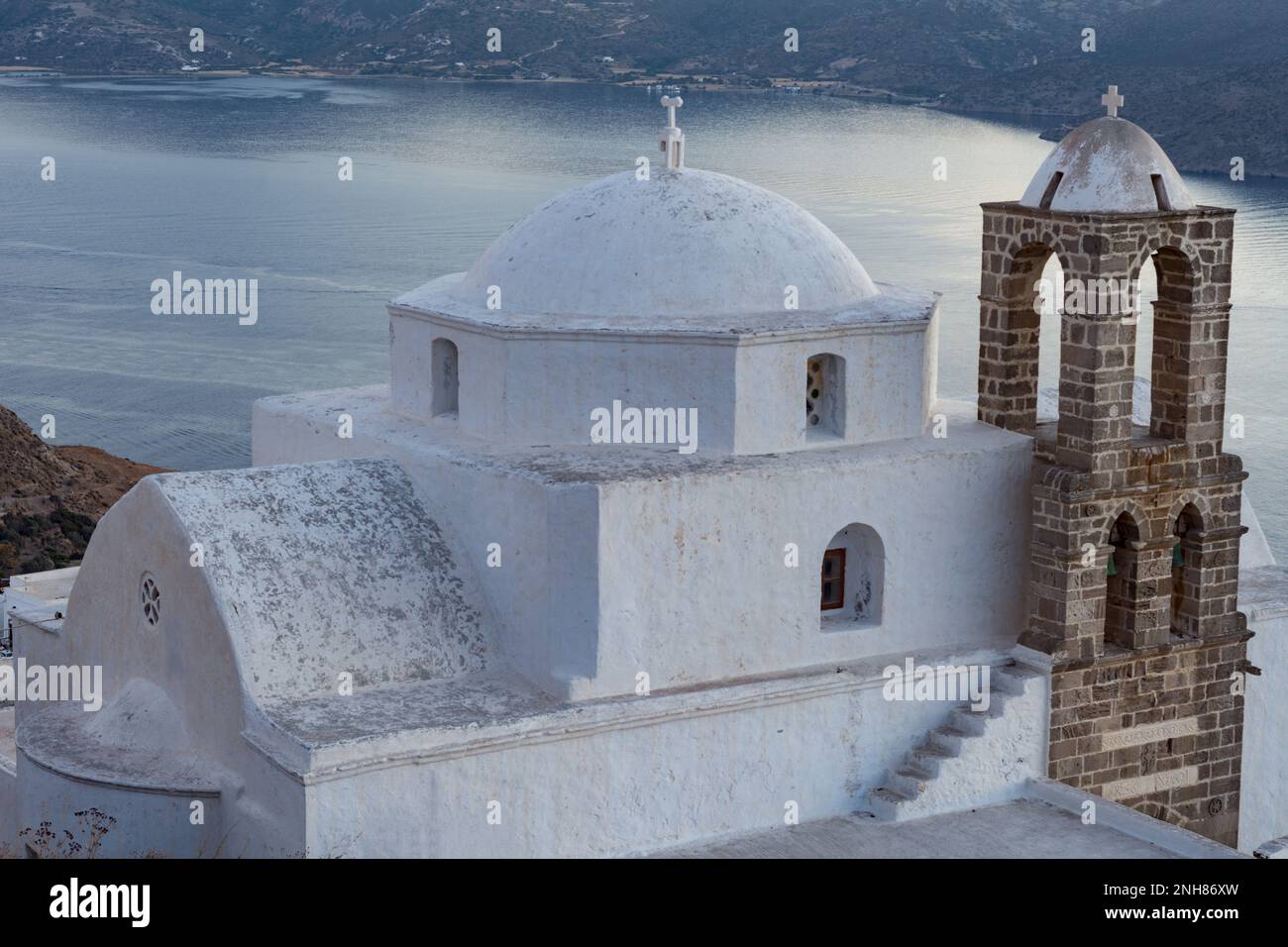 Milos churches hi-res stock photography and images - Alamy