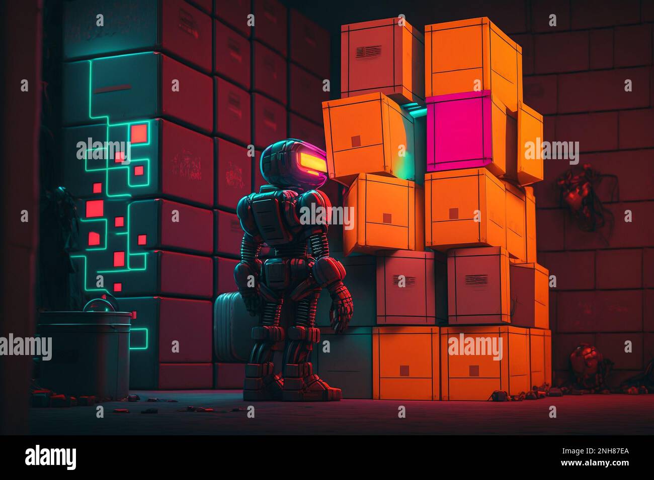 Container shipping industry innovation hi-res stock photography and ...