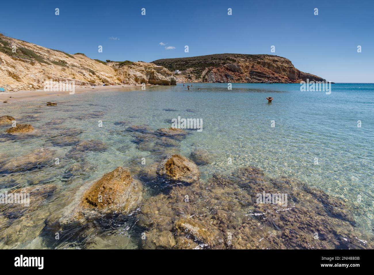 Milos agios sostis beach hi-res stock photography and images - Alamy