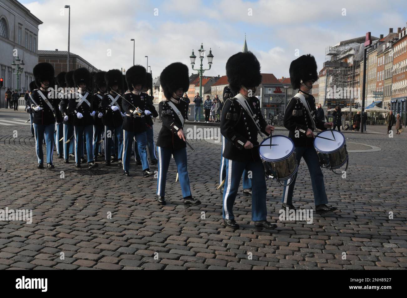 Queen margrethe live guards hi-res stock photography and images - Alamy