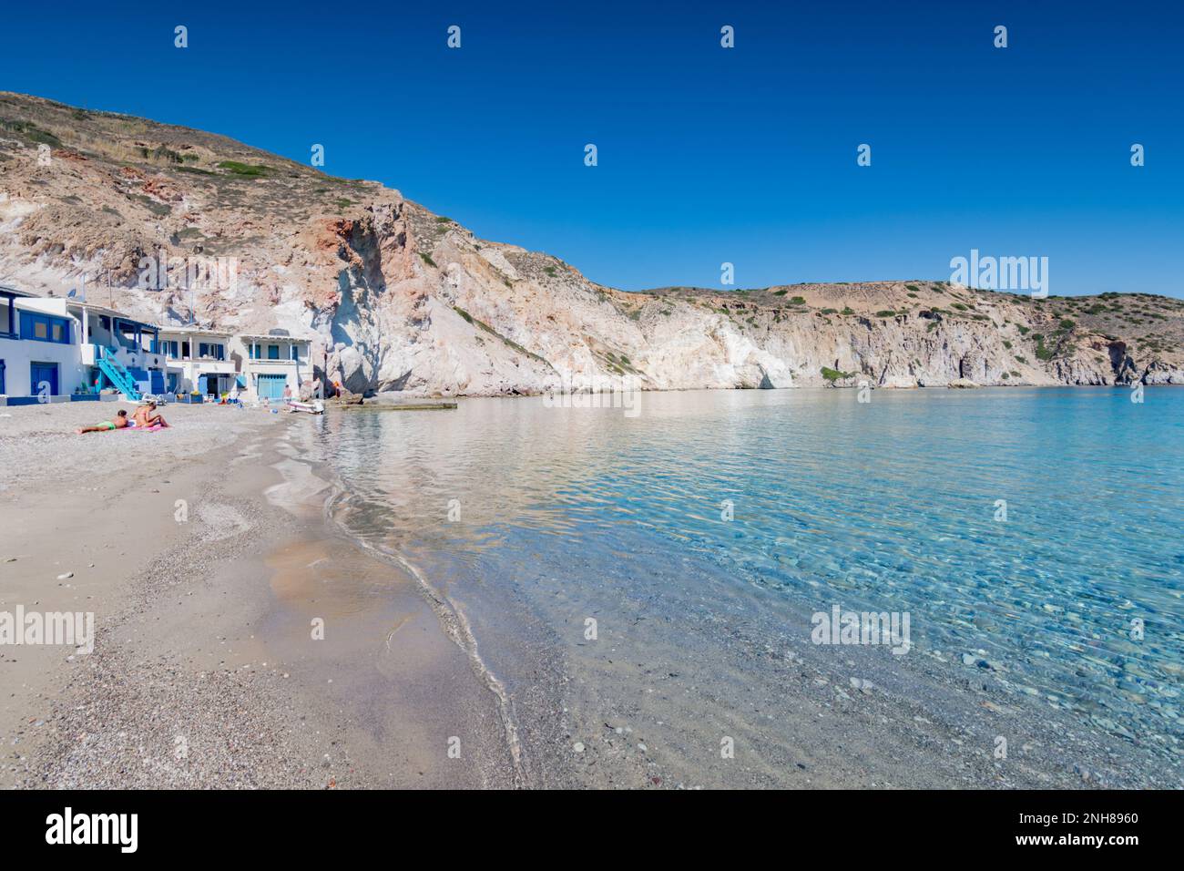Seaside villages milos hi-res stock photography and images - Alamy