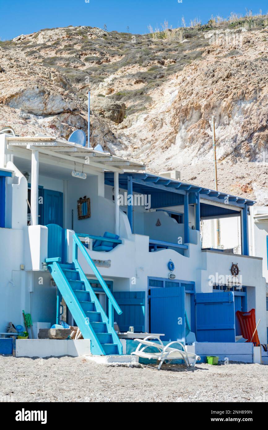 Firpotamos beach milos hi-res stock photography and images - Alamy