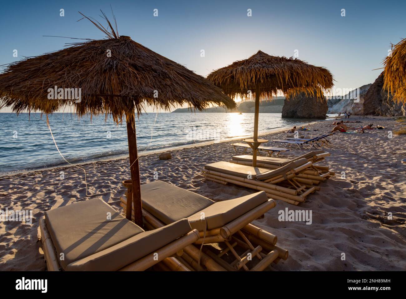 Milos island beaches hi-res stock photography and images - Alamy