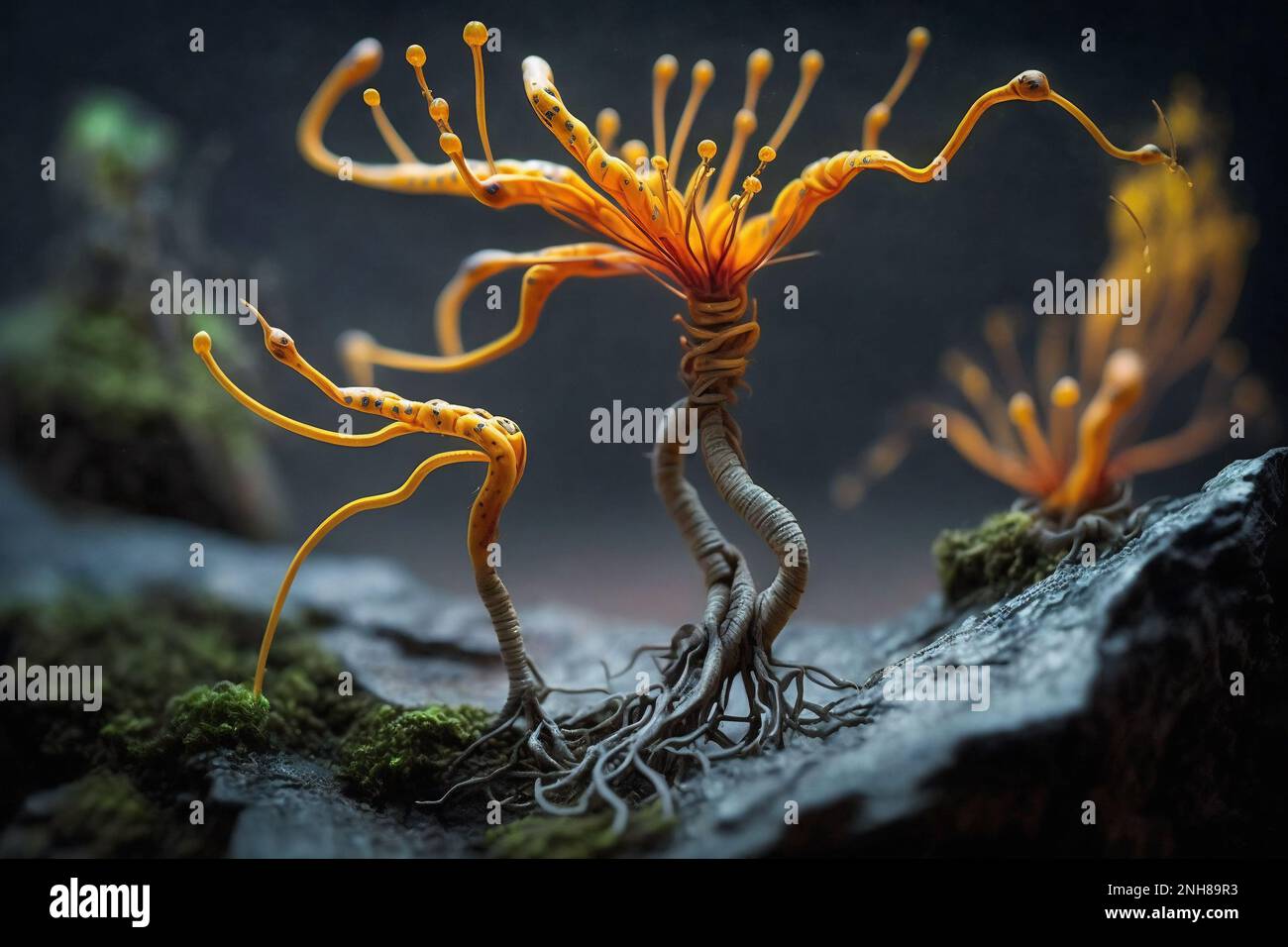Cordyceps fungal infection hi-res stock photography and images - Alamy