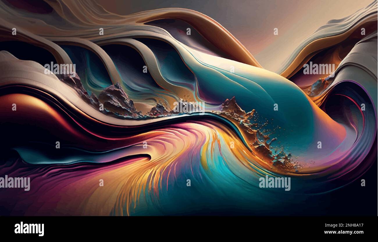 Luxurious ink paint texture. Marble texture of golden stone ...