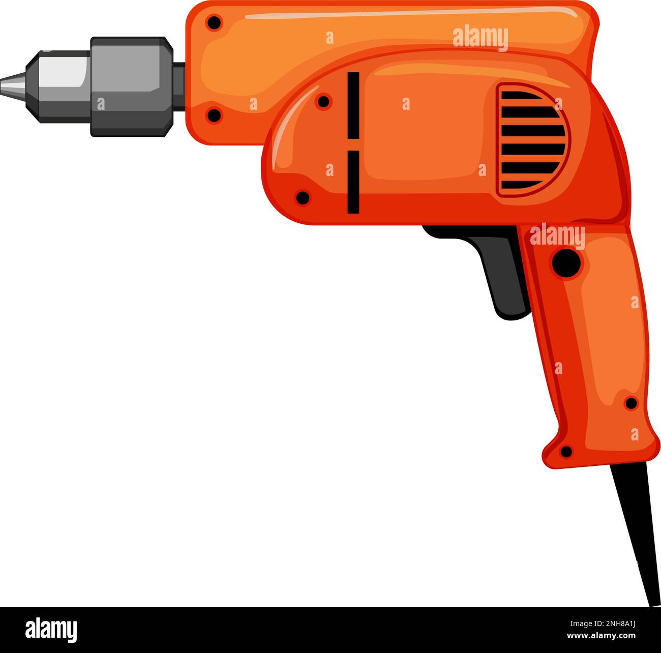 prepair drill cartoon vector illustration sign color Stock Vector Image ...