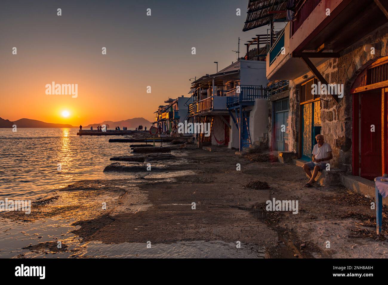 Fishermens villages milos hi-res stock photography and images - Alamy