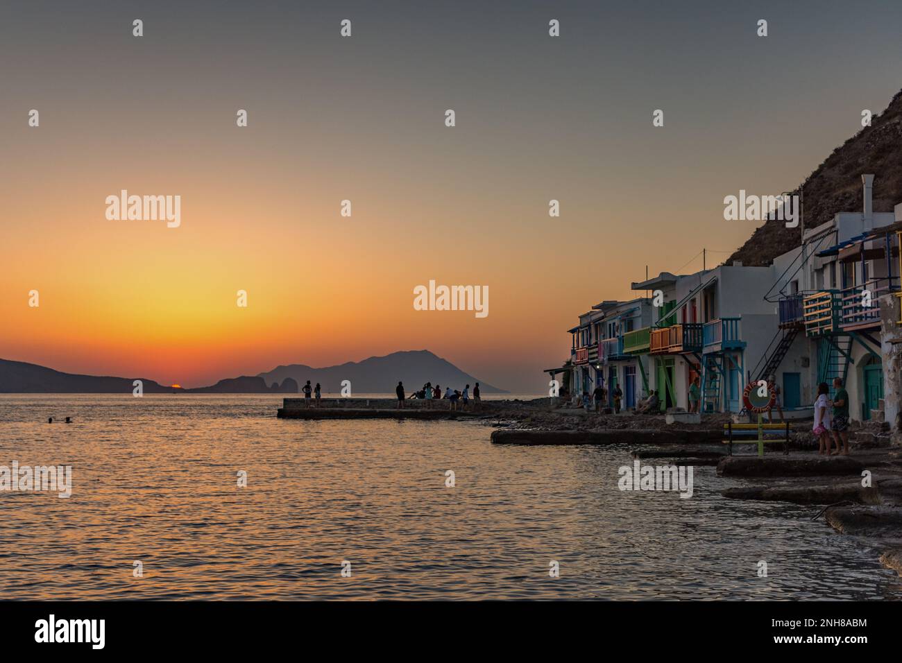 Fishermens villages milos hi-res stock photography and images - Alamy