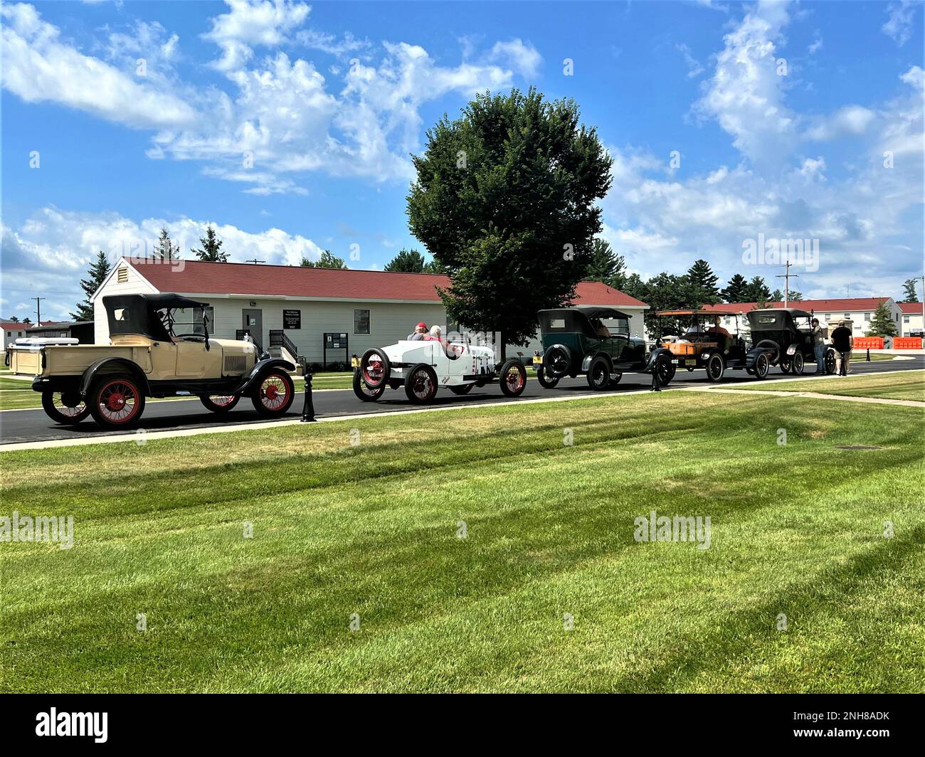 Owners of Model T Fords, all part of the Central Wisconsin Model T Club ...