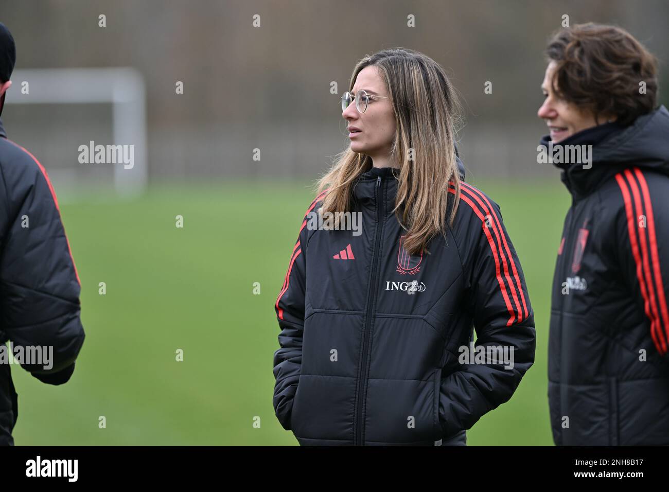 Marlow, UK. 21st Feb, 2023. team doctor Karolien Lemmens of Belgium ...