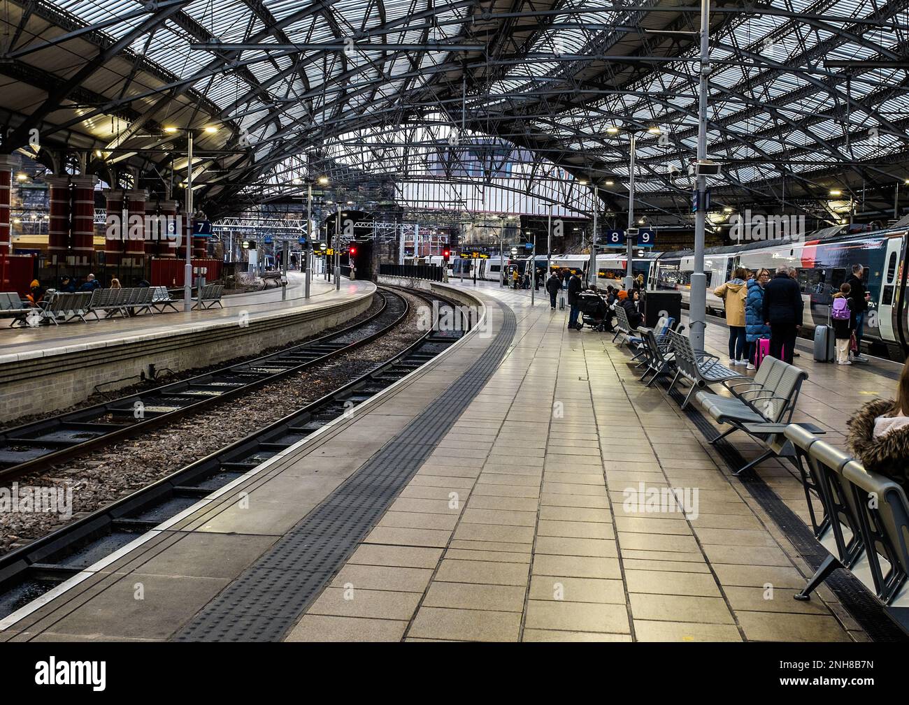 Liverpool Lime Street opened in 1836 and underwent a large scale ...