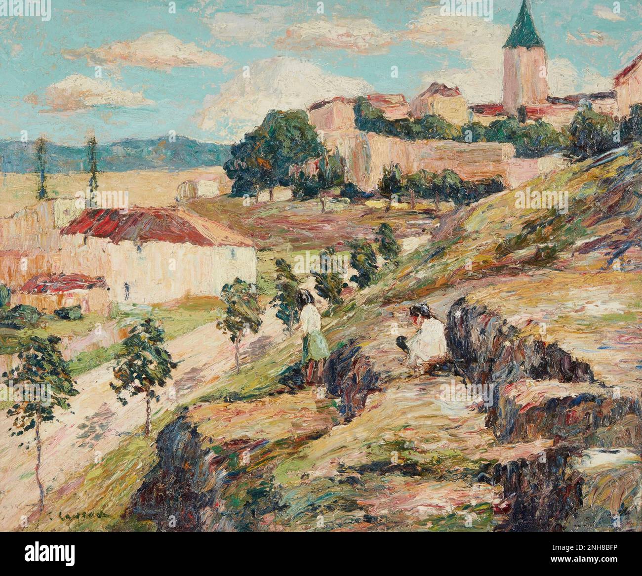 Vintage Painting. Quality enhanced Stock Photo - Alamy