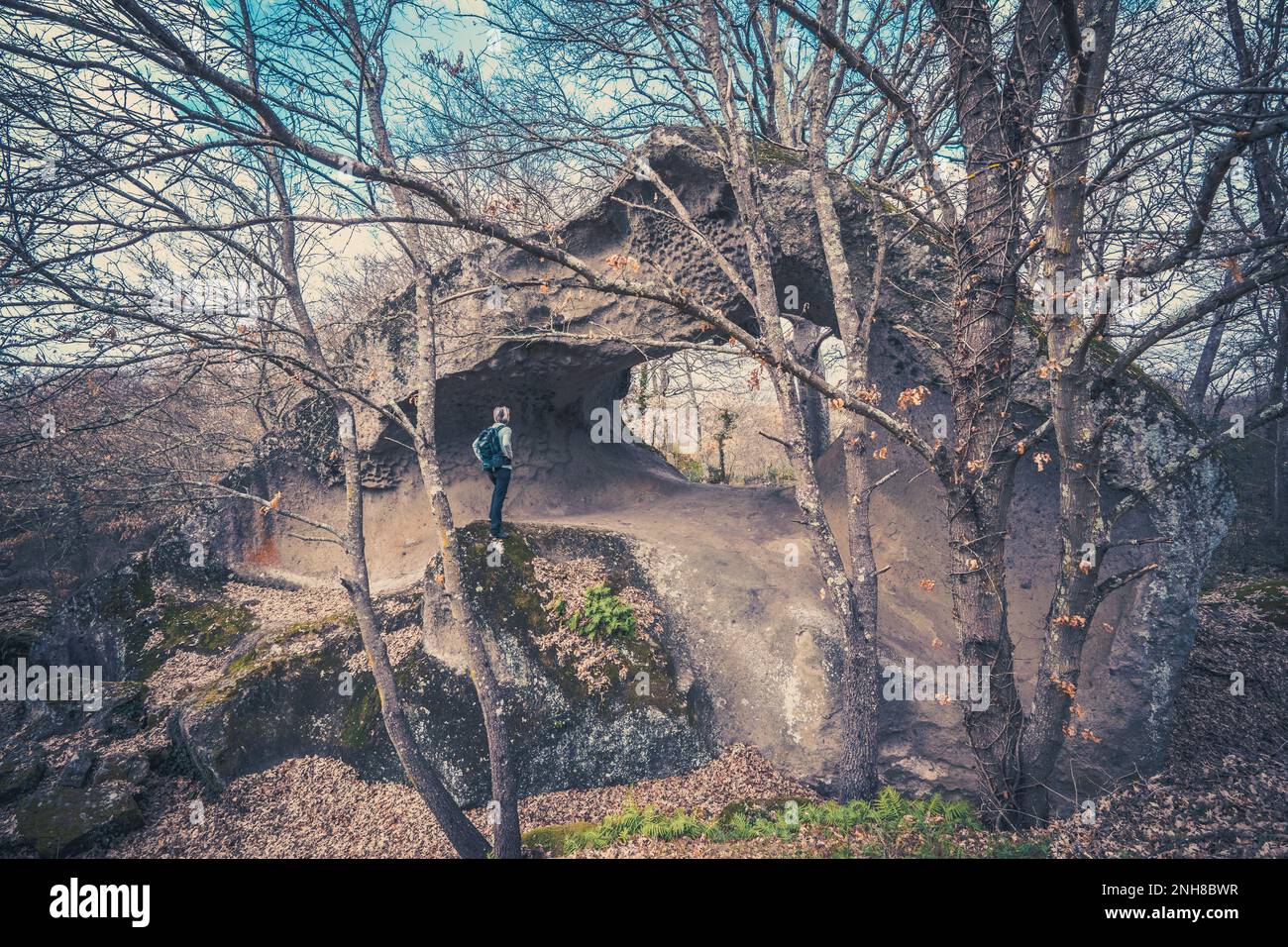 Stargate (Corviano national monument, Lazio - Italy Stock Photo - Alamy