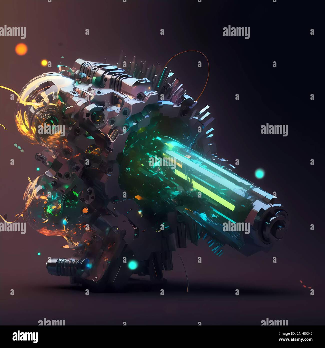 Futuristic weaponry hi-res stock photography and images - Alamy