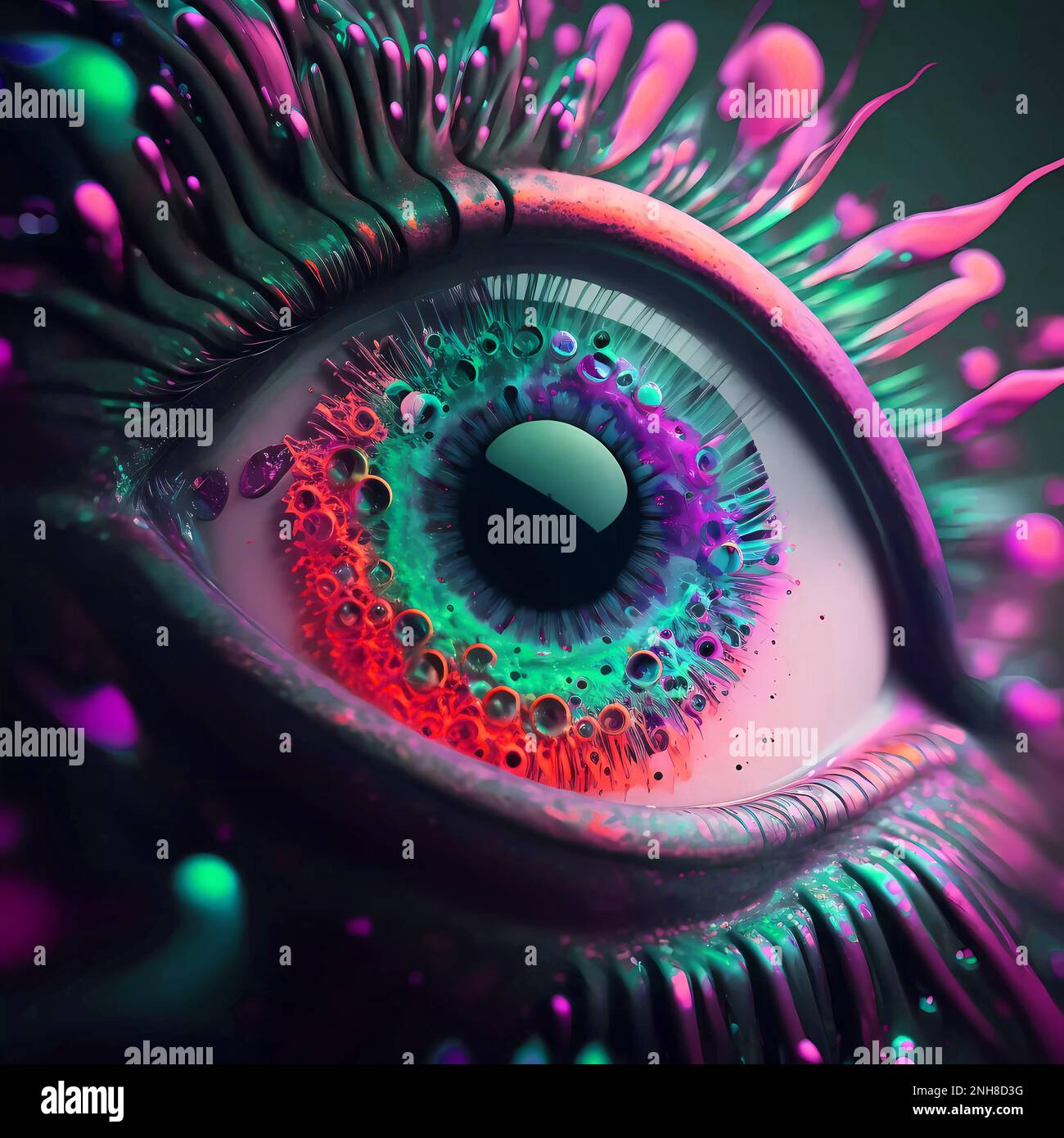 Alien eye hi-res stock photography and images - Alamy