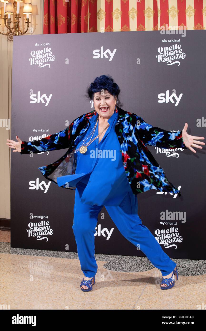 MILAN, ITALY - FEBRUARY 15: Actress Marisa Laurito attends the "Quelle ...