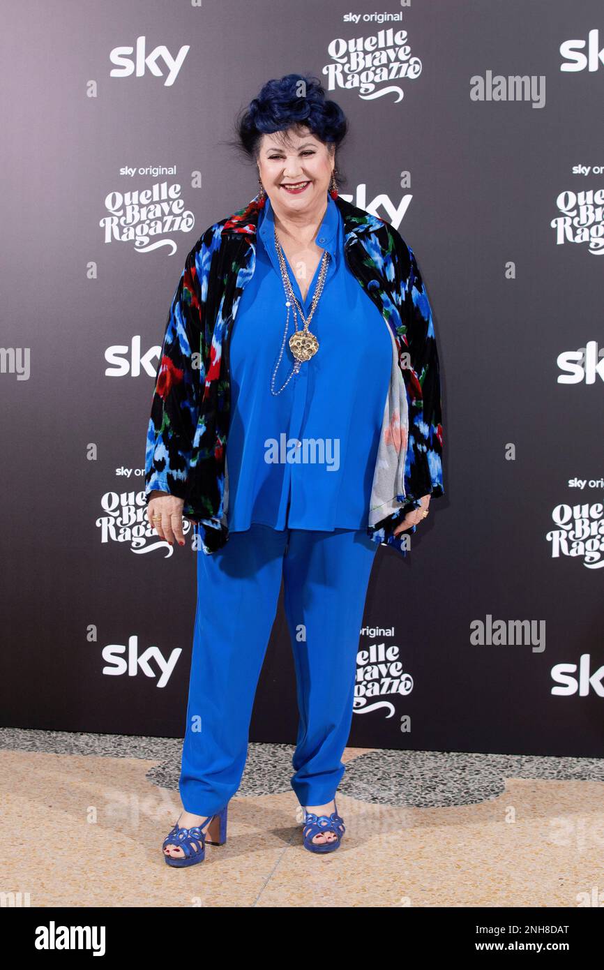 MILAN, ITALY - FEBRUARY 15: Actress Marisa Laurito attends the "Quelle ...