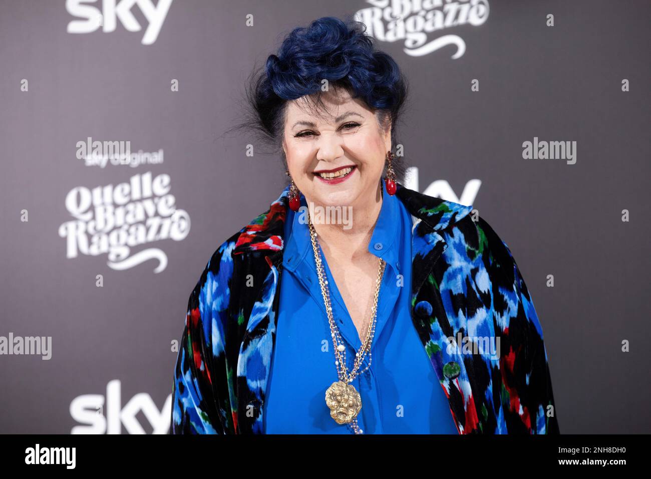 MILAN, ITALY - FEBRUARY 15: Actress Marisa Laurito attends the "Quelle ...