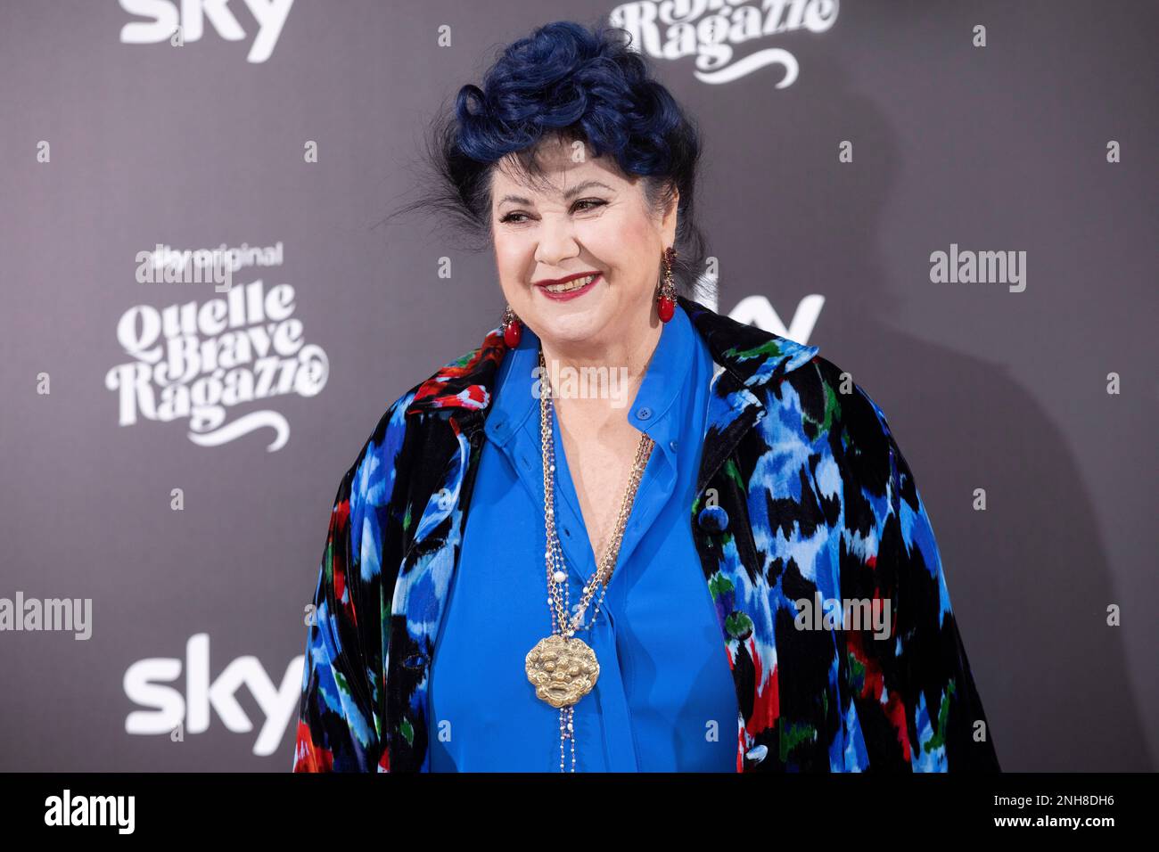 MILAN, ITALY - FEBRUARY 15: Actress Marisa Laurito attends the "Quelle ...