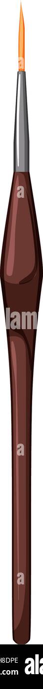 painter artist paint brush cartoon vector illustration Stock Vector ...