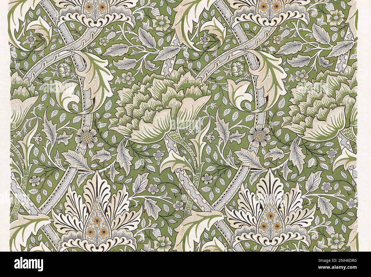 William morris wallpaper hi-res stock photography and images - Alamy