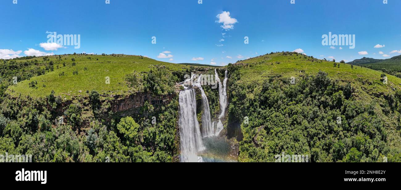 Drone view lisbon waterfall near hi-res stock photography and images ...