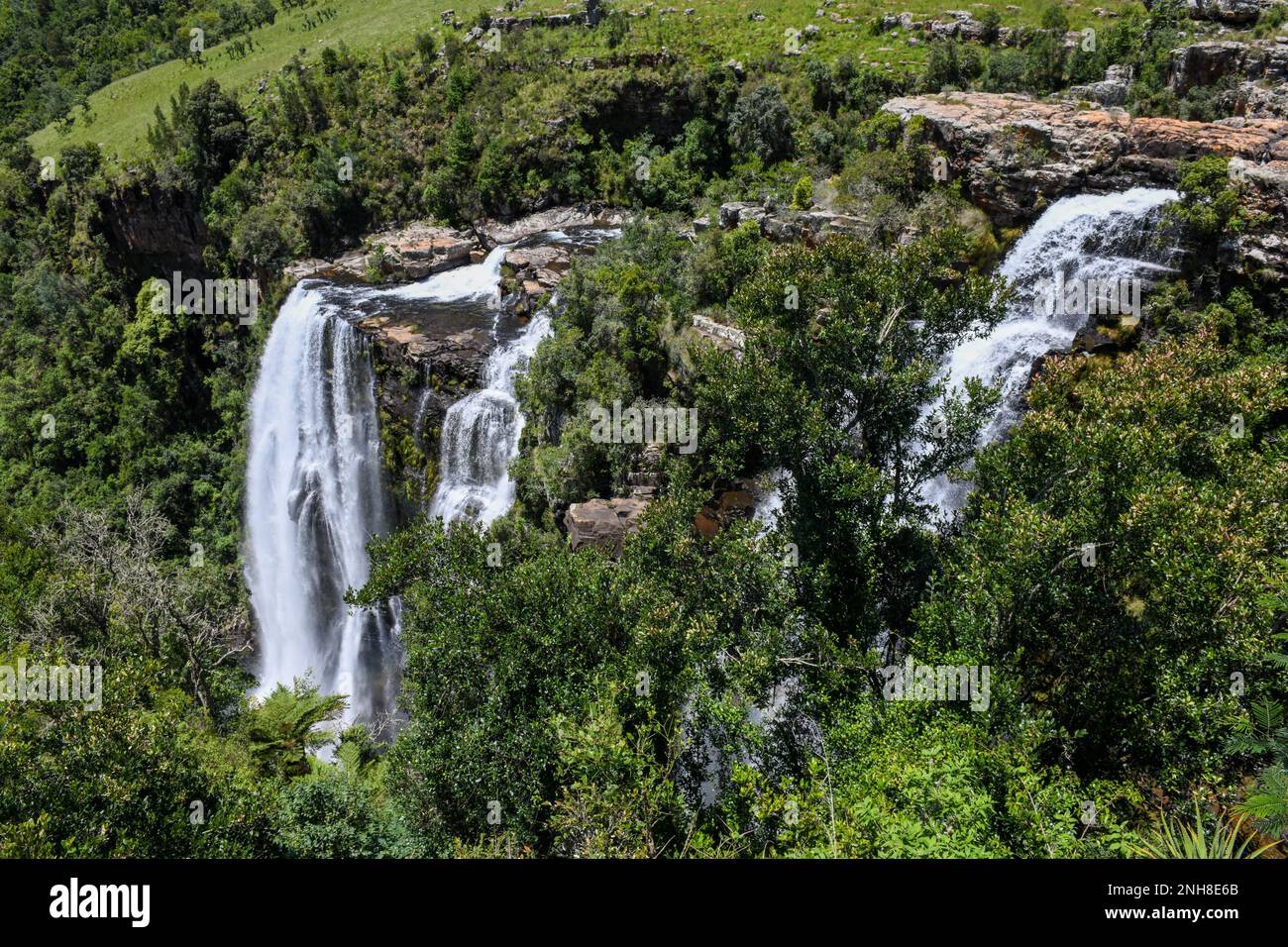 Drone view lisbon waterfall near hi-res stock photography and images ...