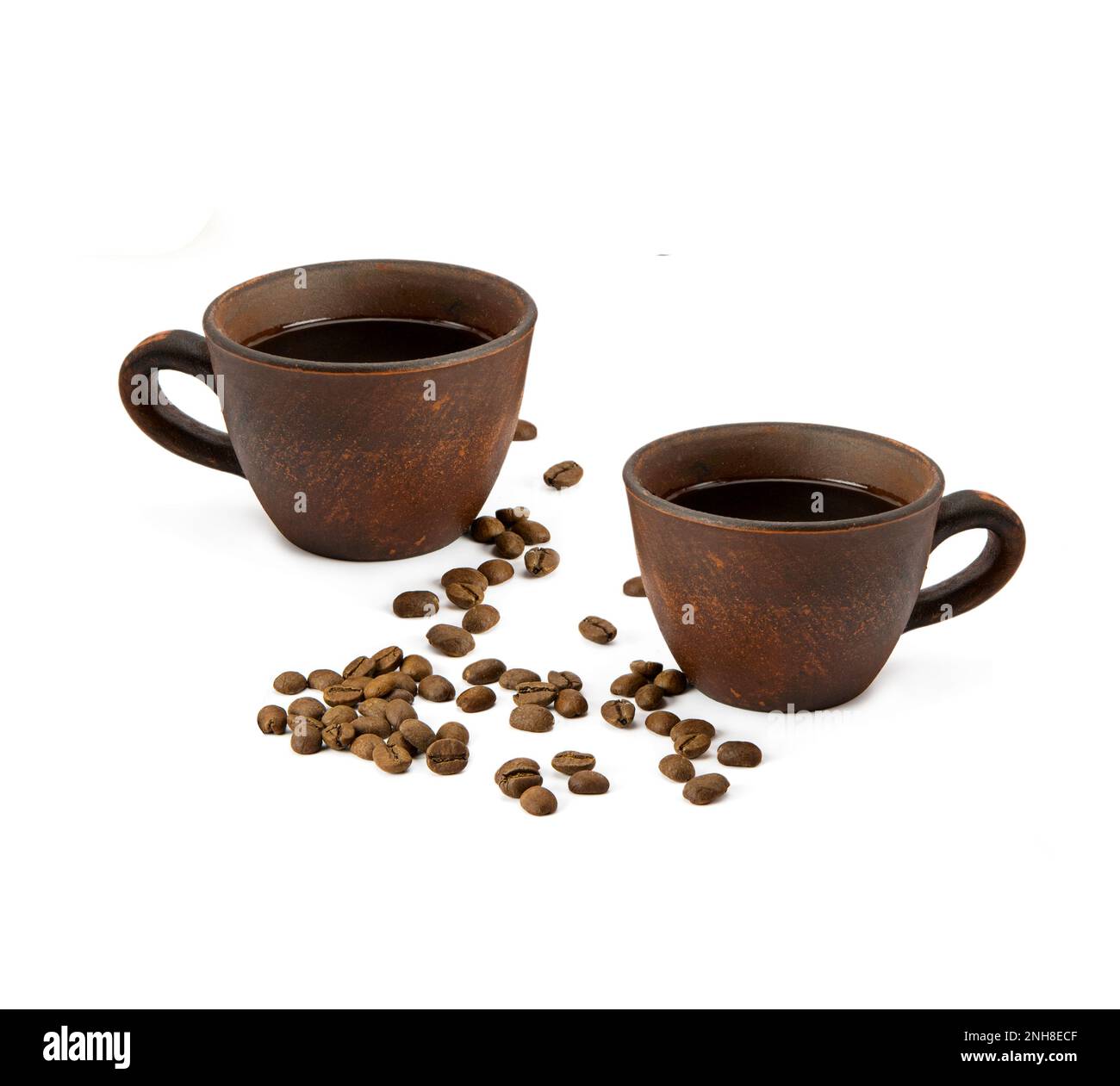 Traditional clay cups Cut Out Stock Images & Pictures - Alamy