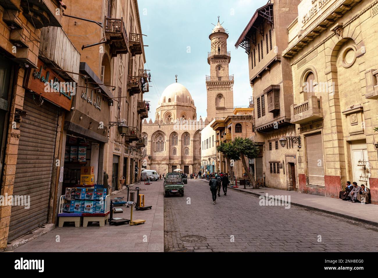 Islamic part of the city of Cairo. Egypt. Africa Stock Photo - Alamy