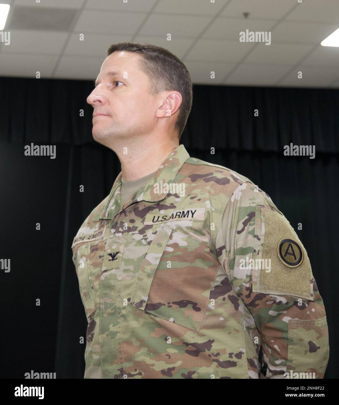 Col. Martin A. Wohlgemuth, commander, Area Support Group-Kuwait ...