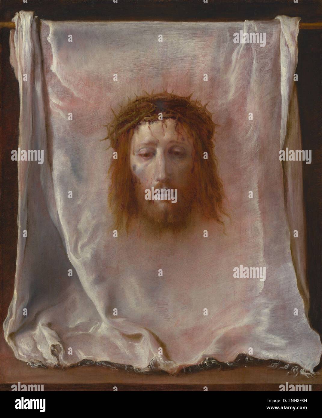 Domenico Fetti The Veil of Veronica c. 1618/1622 Stock Photo - Alamy