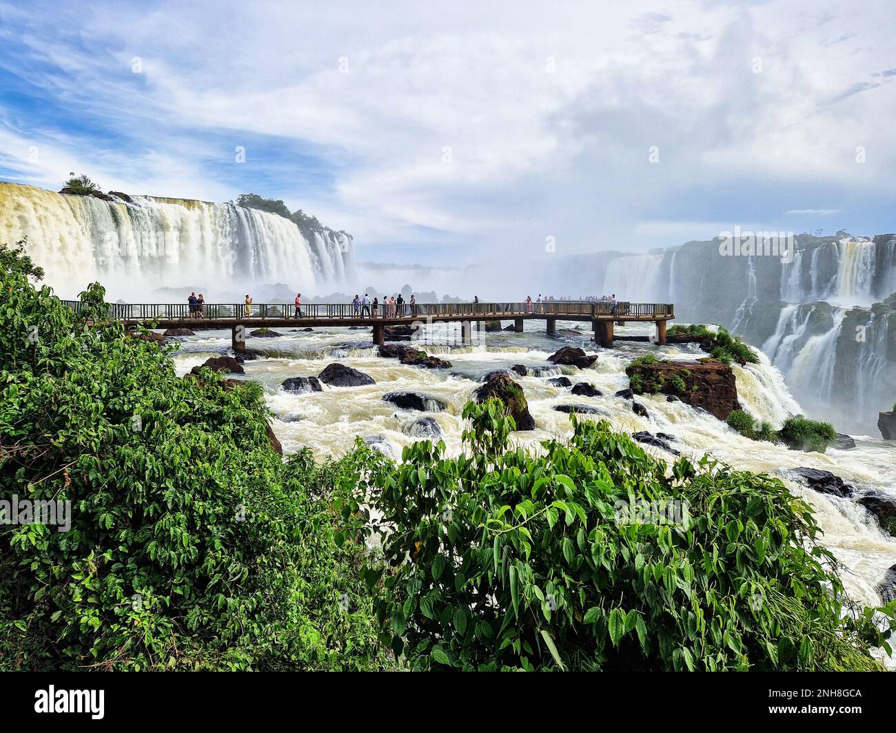 Devil's Throat at Iguazu Falls, one of the world's great natural ...