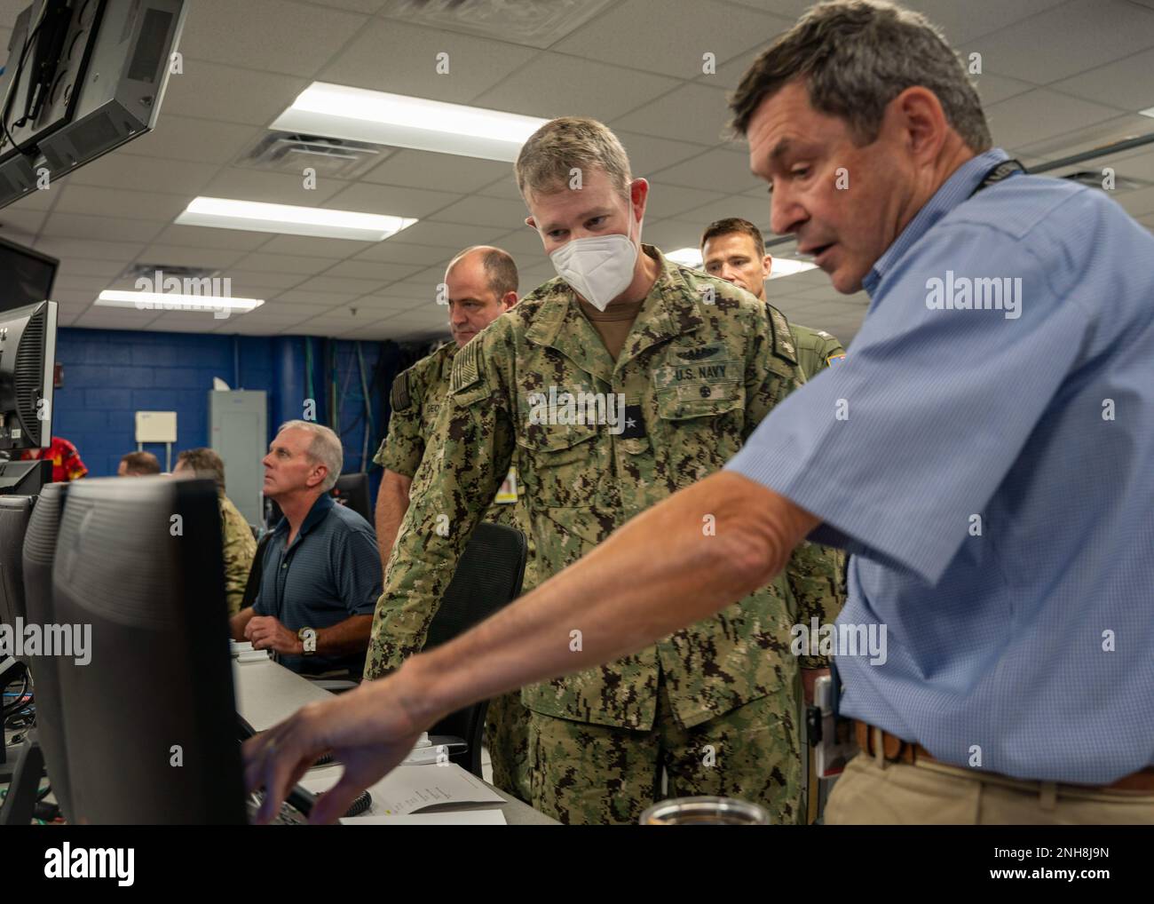 VIRGINIA BEACH, Va. (July 22, 2022) Rear. Adm. Brian Davies, commander ...