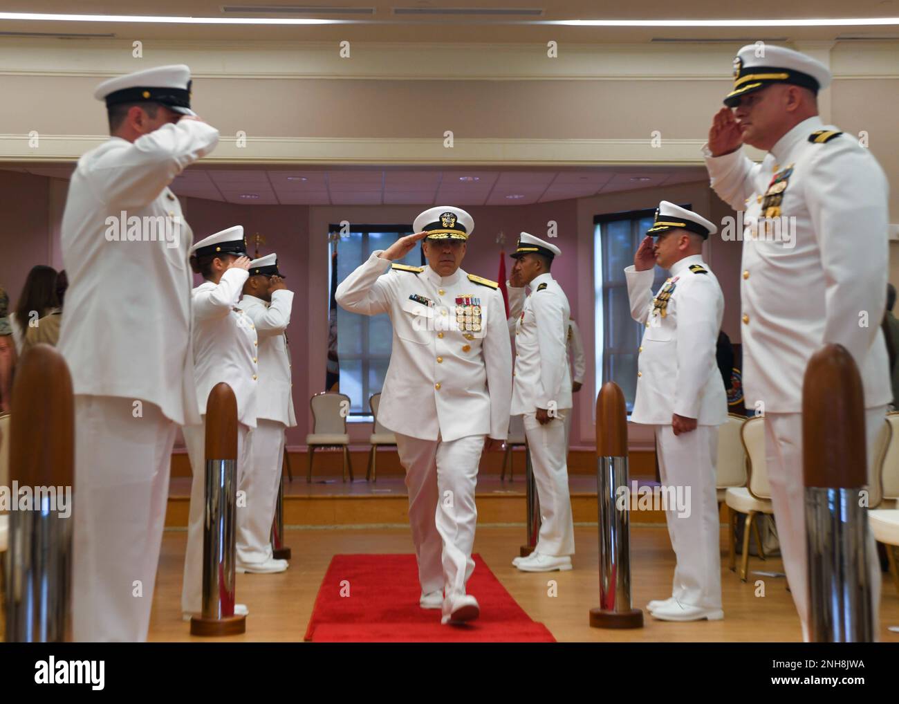 U.S. Navy Rear Admiral Matthew Case, commander of Naval Medical Forces ...