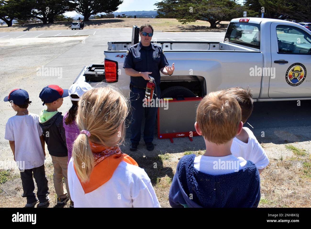 Fire Prevention Officer Matthew Read of the Presidio of Monterey Fire ...