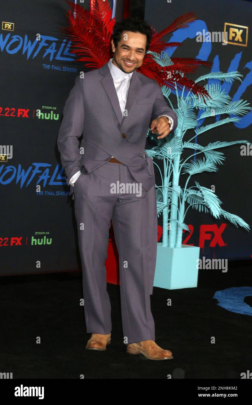 Alejandro Edda at arrivals for SNOWFALL Season 6 Premiere on FX, Ted ...