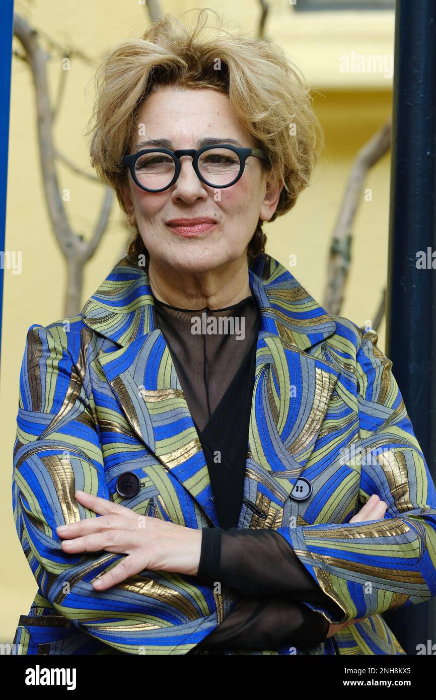 Actress Isabel Ordaz, poses for photos during a portrait session in ...