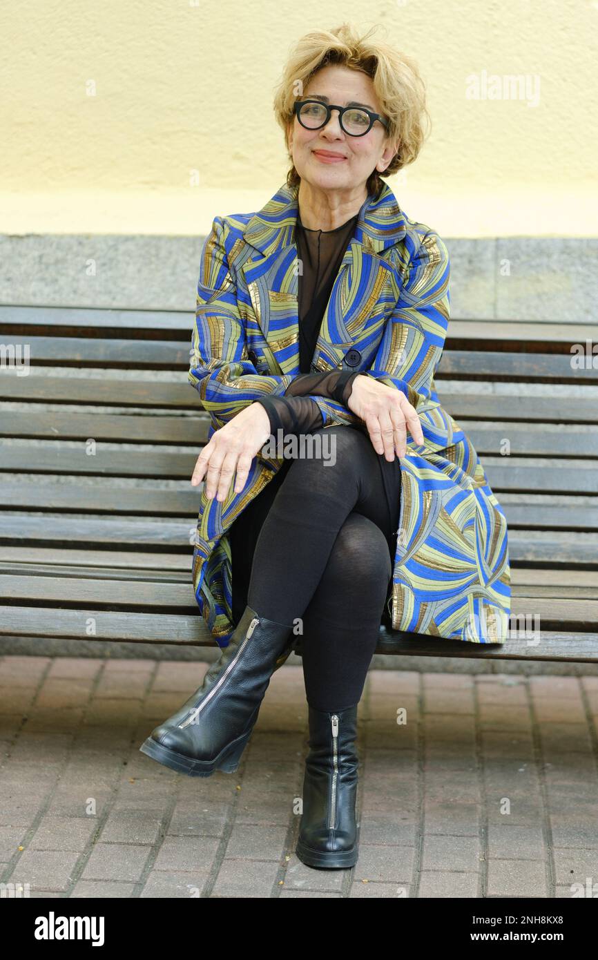 Actress Isabel Ordaz, poses for photos during a portrait session in ...