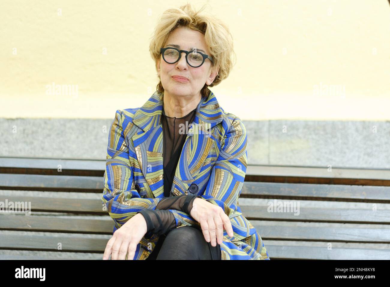 Actress Isabel Ordaz, poses for photos during a portrait session in ...