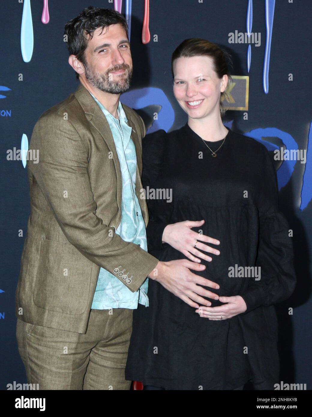 Carter Hudson, Hollye Gilbert at arrivals for SNOWFALL Season 6 ...